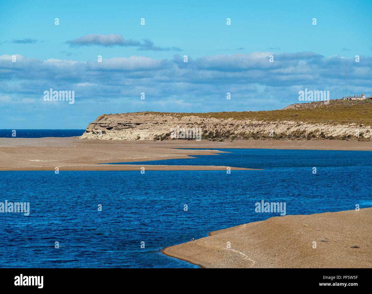 Caleta Valdes, Valdes Peninsula, UNESCO World Heritage Site, Chubut ...