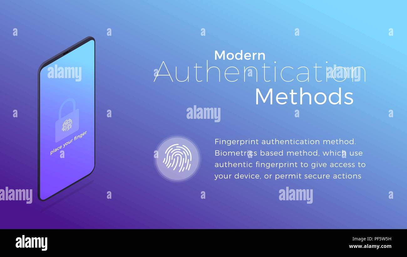 Authentication Modern Biometric Fingerprint Authentication Method