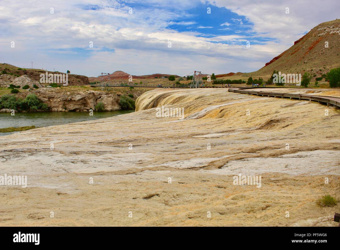 Thermopolis Hot Springs State Park High Resolution Stock Photography ...