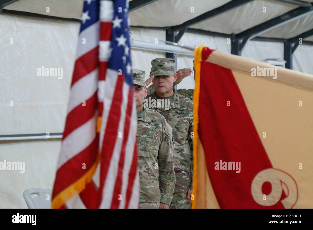 U.S. Army Col. Michael Maddox, commander of 201st Regional Support ...