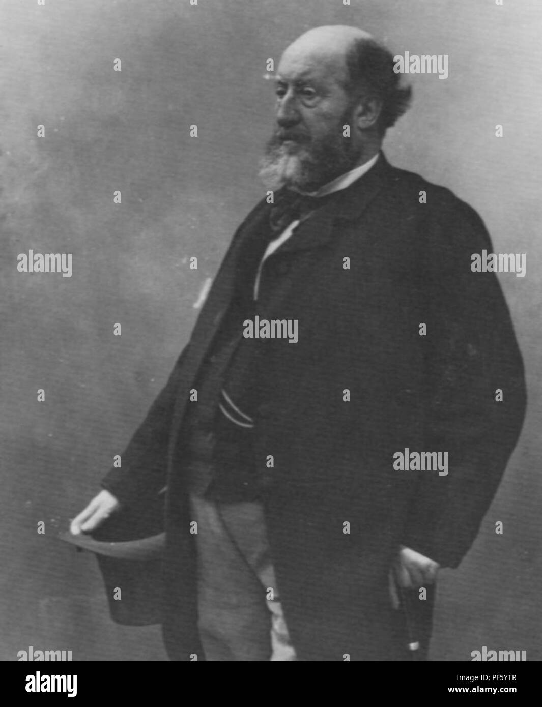 Atelier Nadar - Émile Augier (1820-1889), Dramatiker Stock Photo - Alamy