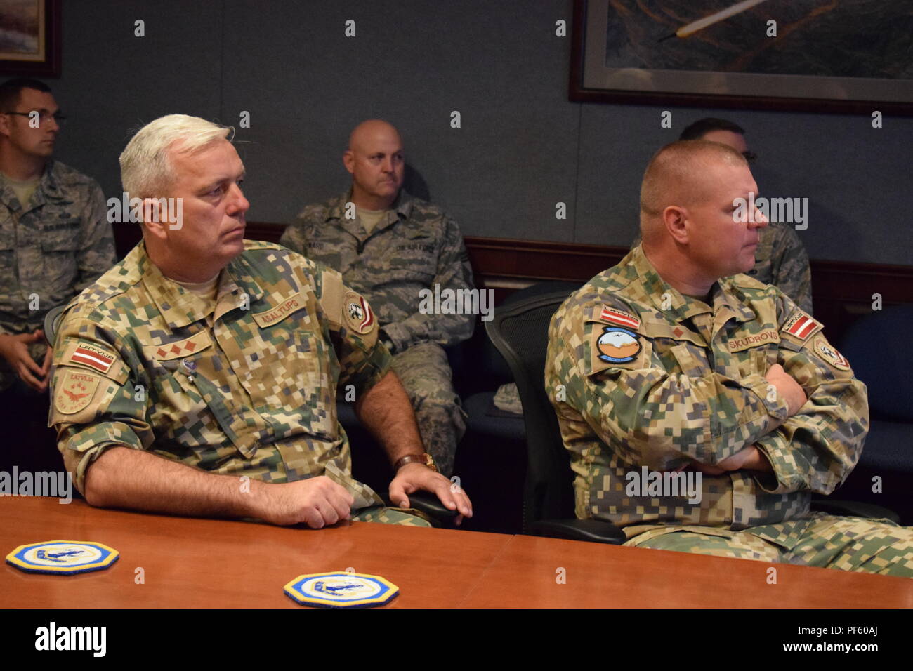 Col. Armands Saltups, Air Force commander, Latvian National Armed ...