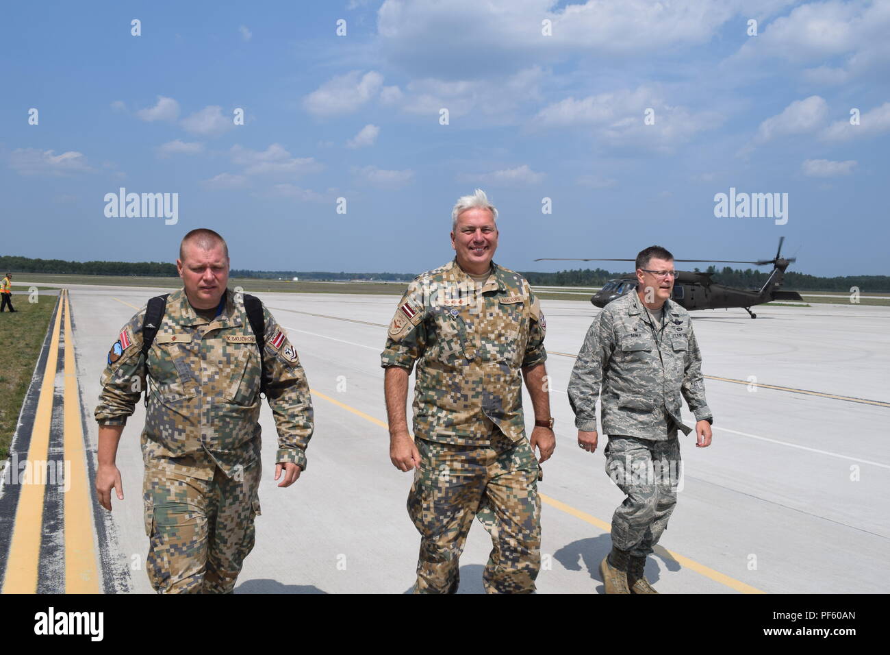 Col. Armands Saltups, Air Force commander, Latvian National Armed ...