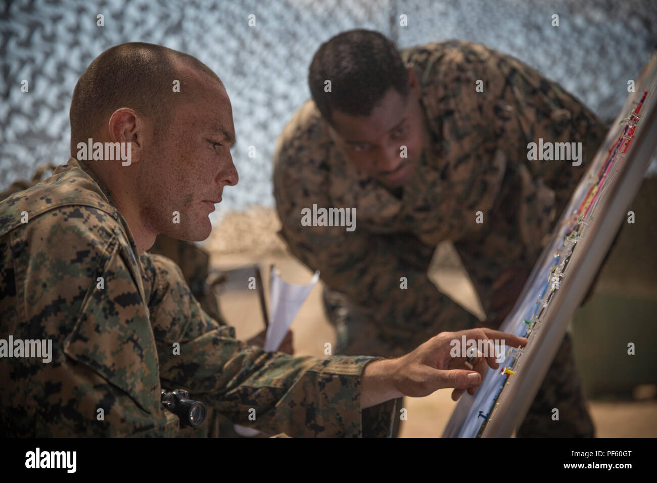 U.S. Marine Corps Sgt. Cory Daugherty, a combat engineer with Combat ...