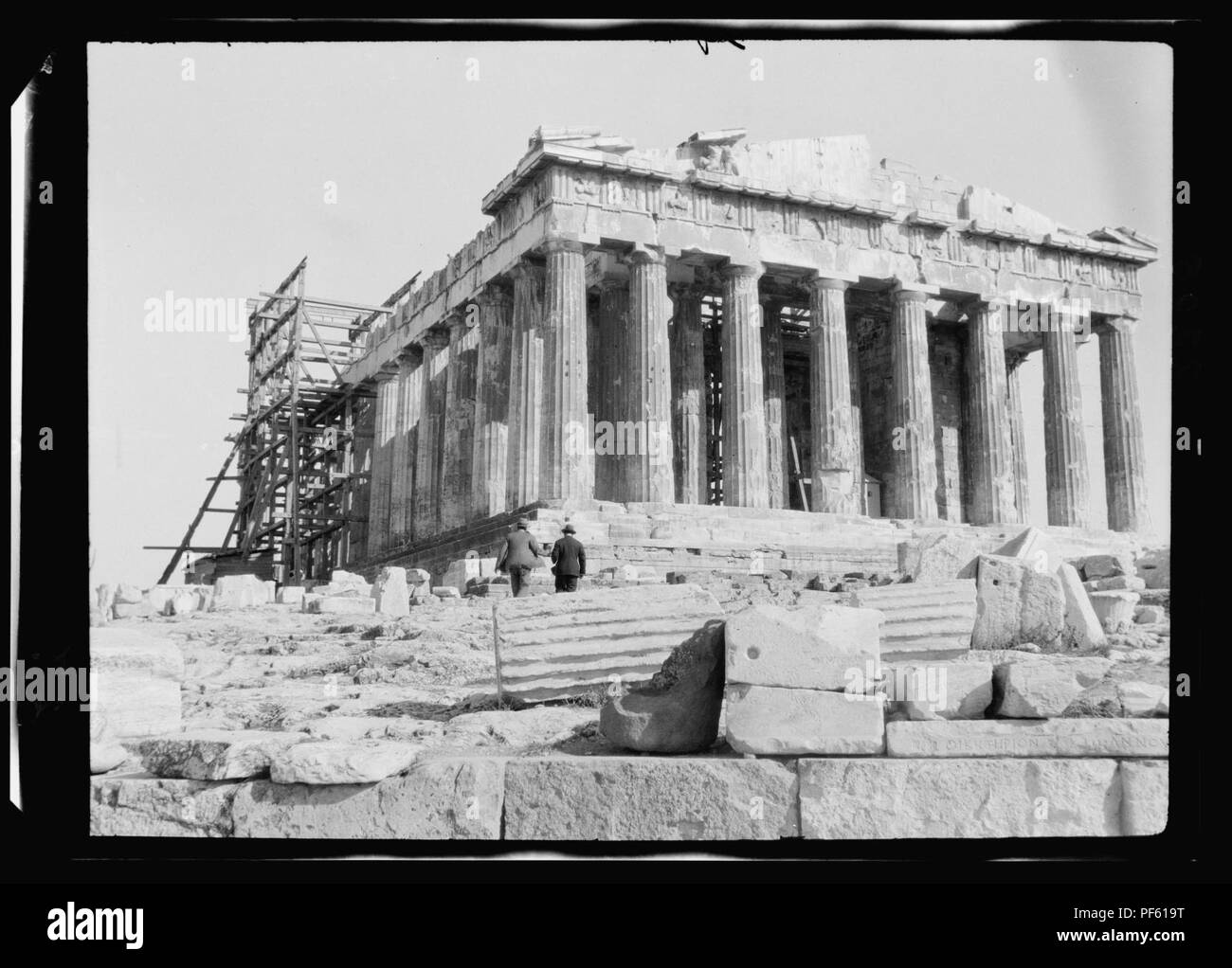 Vintage photo of parthenon hi-res stock photography and images - Alamy