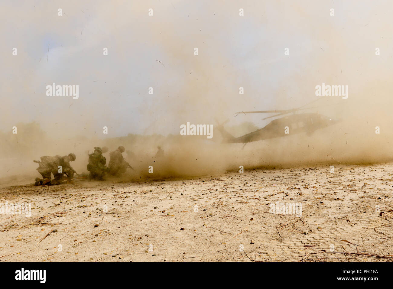 PENANJONG GARRISON, Brunei-- Soldiers with the 1st Battalion, 151st ...