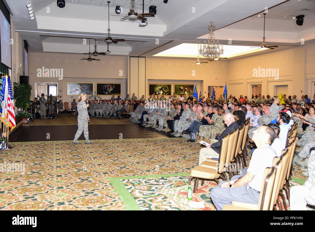 Brig. Gen. Laura Lenderman, Joint Base San Antonio & 502 Air Base Wing ...