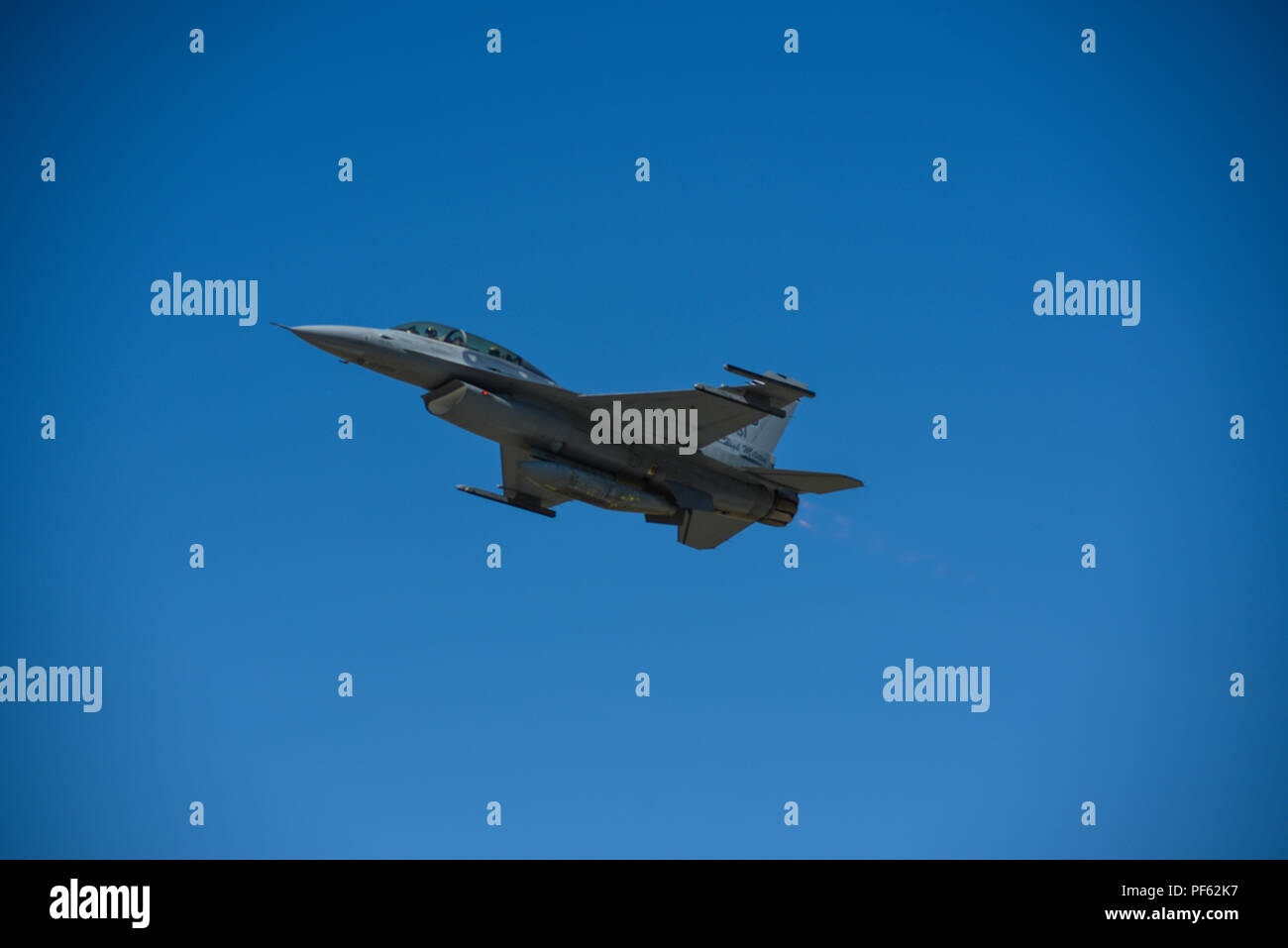 Col. Troy Endicott, 460th Space Wing commander, and Col. Brian “Ike ...