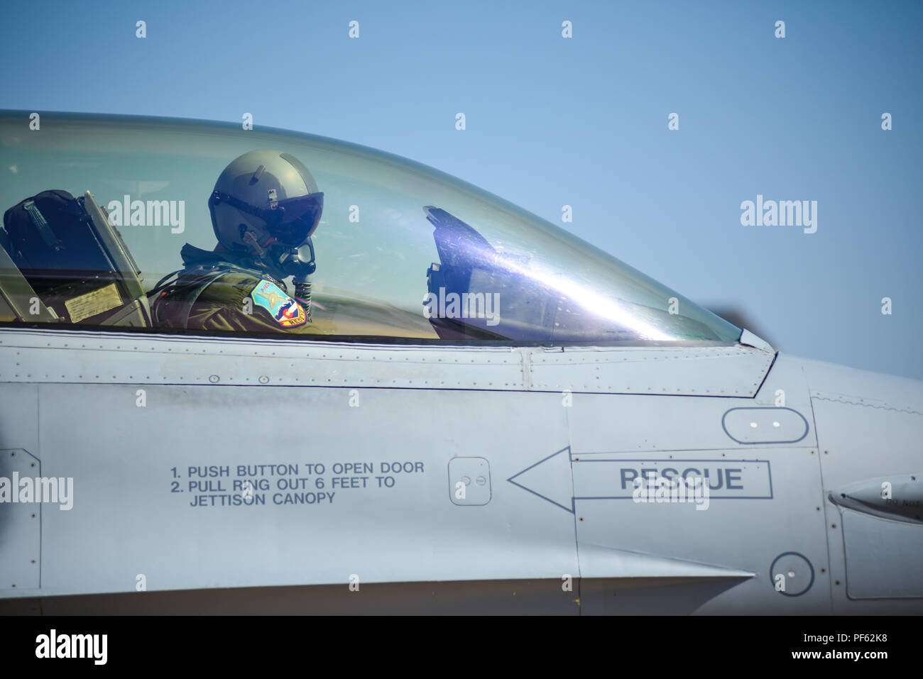 Col. Brian “Ike” Turner, 140th Wing commander, finishes takeoff ...