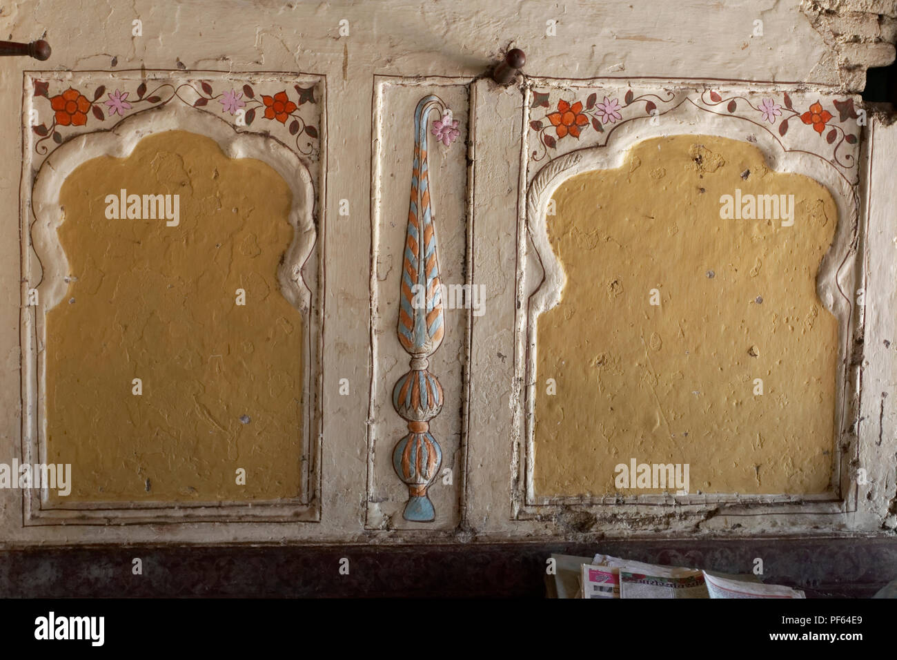 Interior and exterior of old heritage architectural structure called ...