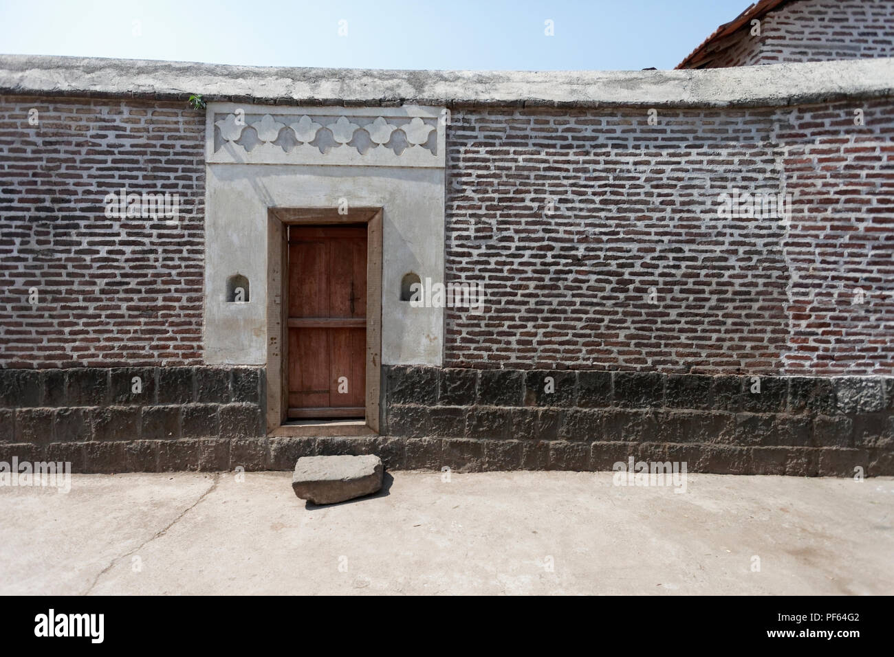 Interior and exterior of old heritage architectural structure called ...