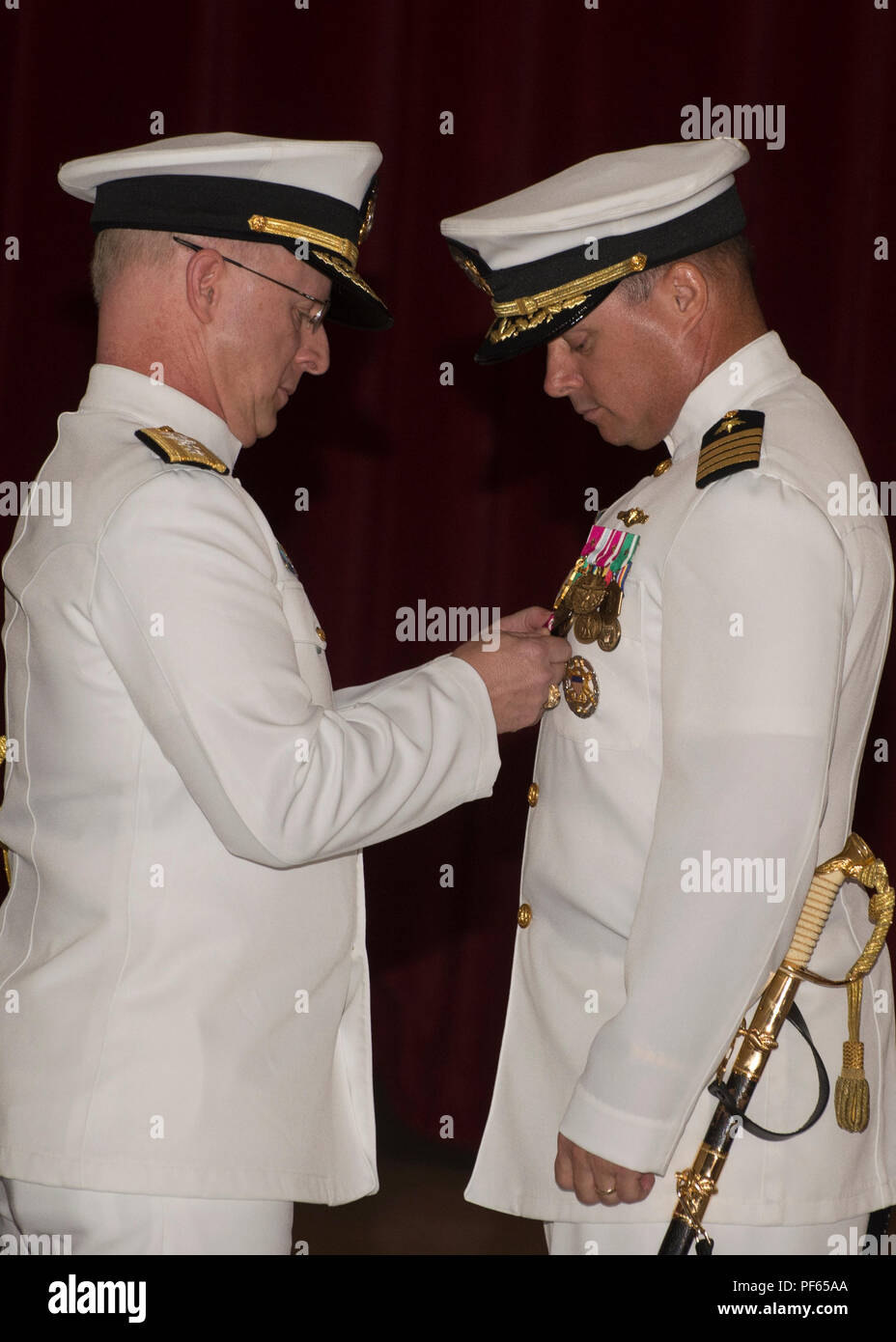 190817-N-JN506-044 SANTA RITA, Guam (Aug. 17, 2018) Rear Adm. Daryl ...