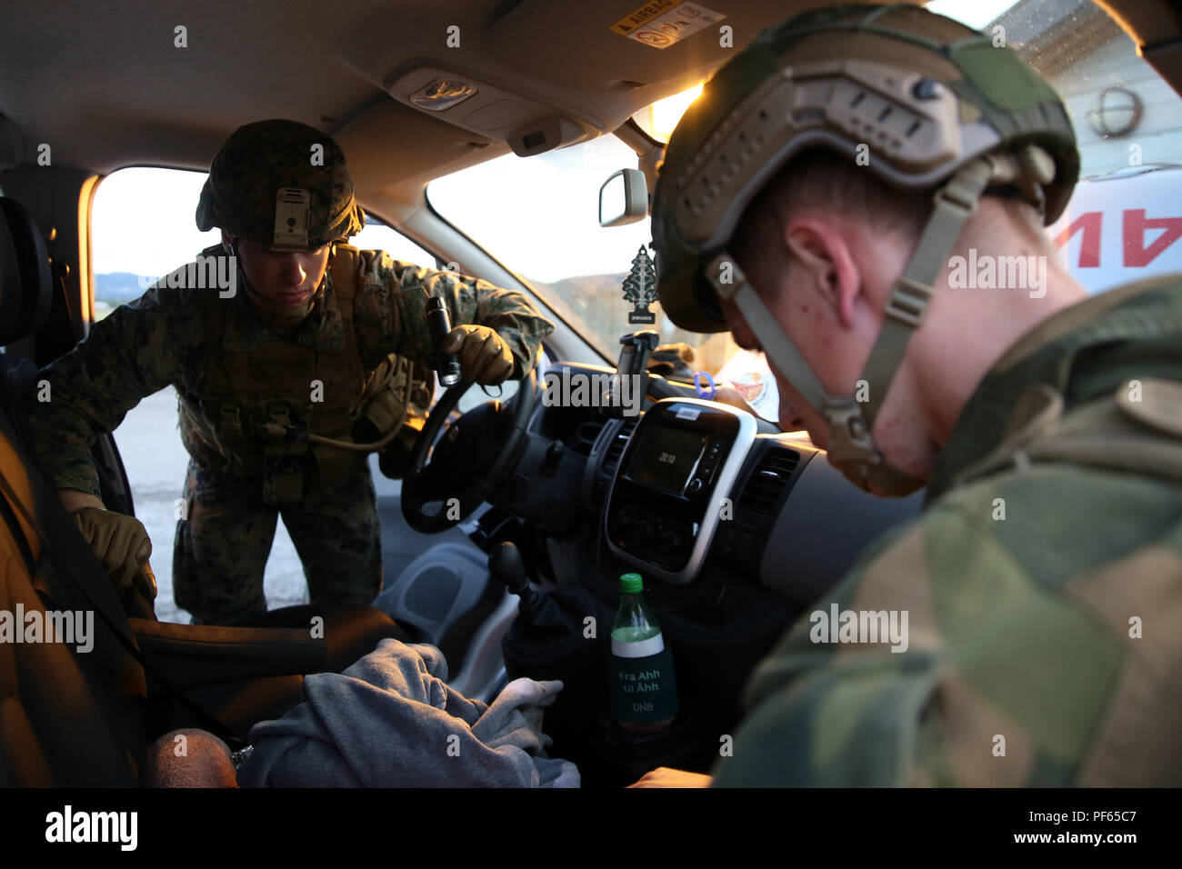 Entry control point set hi-res stock photography and images - Alamy
