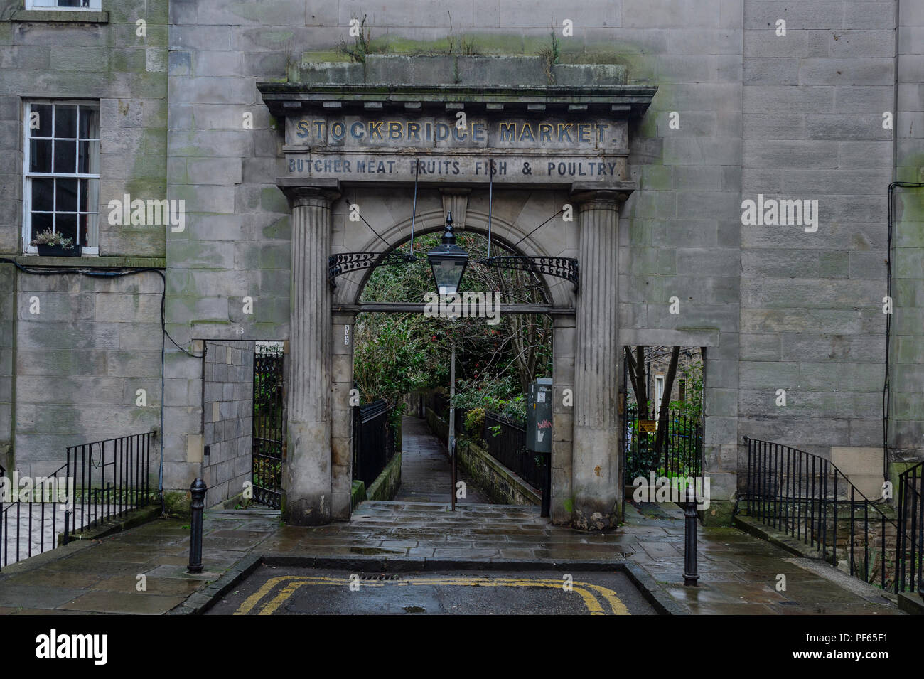 Edinburgh stockbridge market hi-res stock photography and images - Alamy