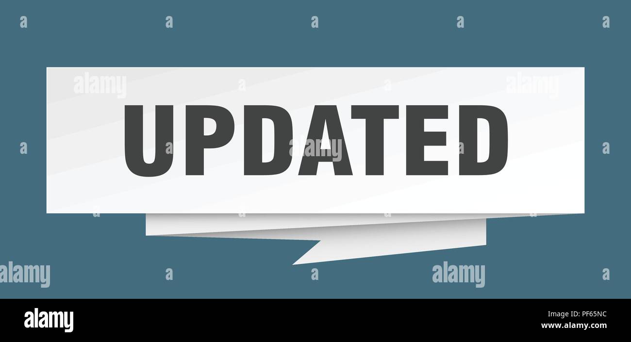 updated sign. updated paper origami speech bubble. updated tag. updated ...