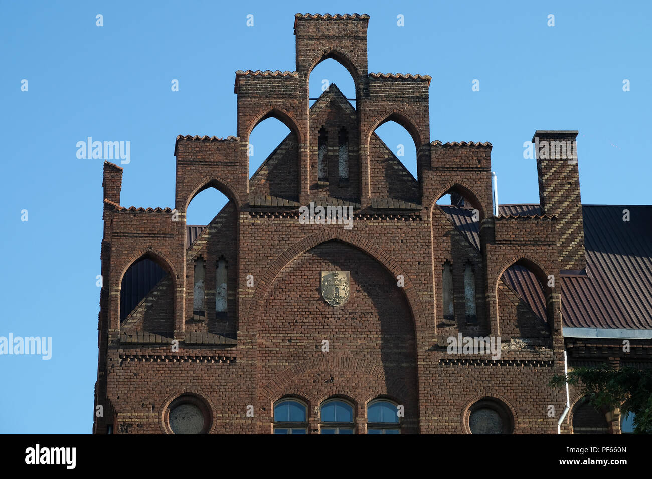 Exterior of the former St. Anna school now Lviv Law Gymnasium in the ...