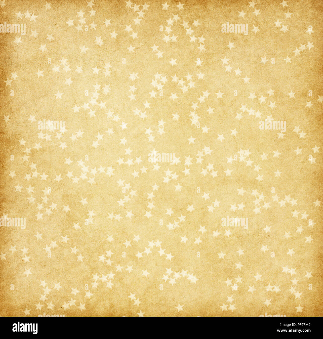 Vintage paper with stars Stock Photo - Alamy