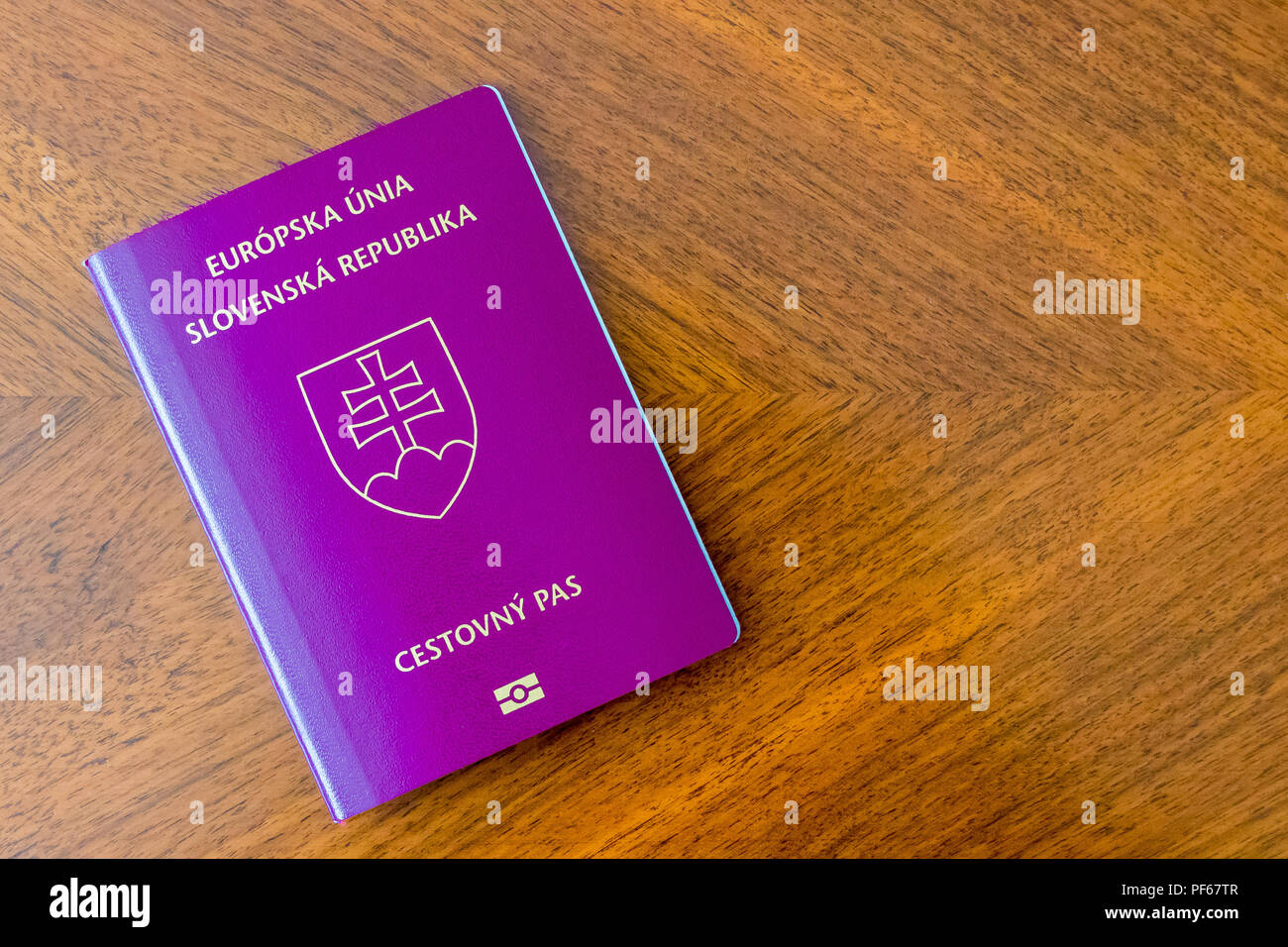 Slovak passport hi-res stock photography and images - Alamy