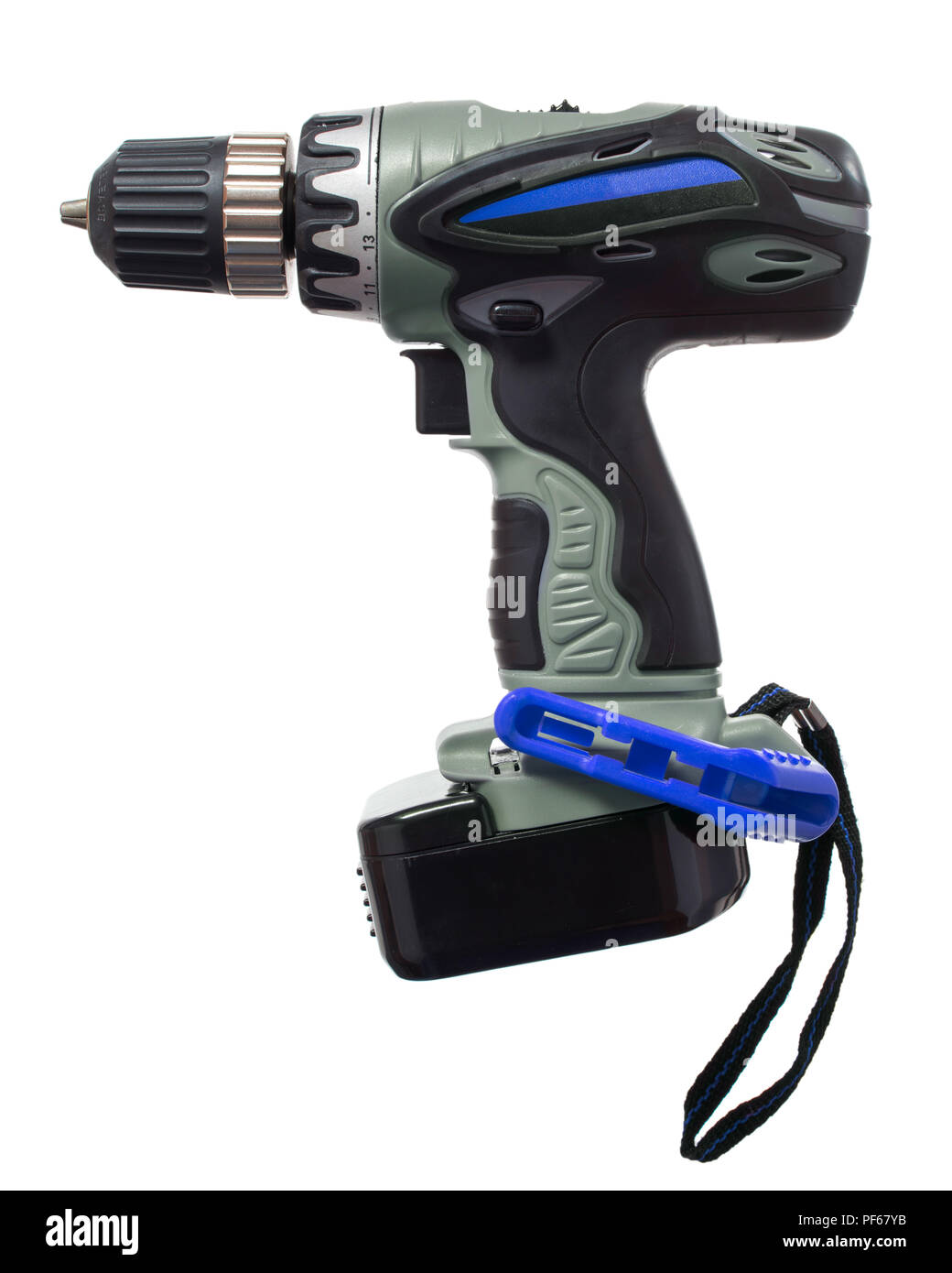 screwdriver rechargeable on a white background Stock Photo - Alamy