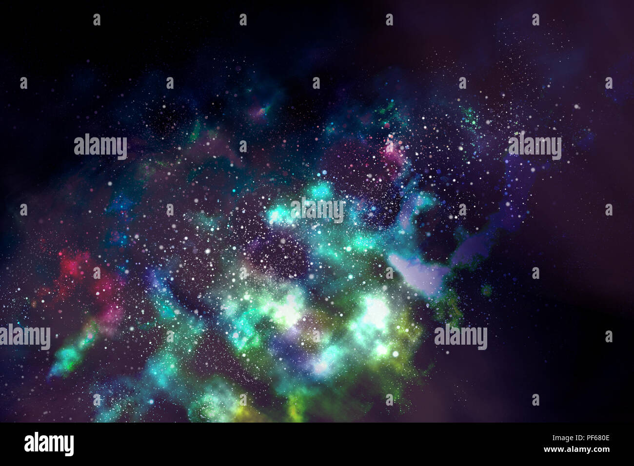 Space bright fantasy abstract background Stock Photo - Alamy