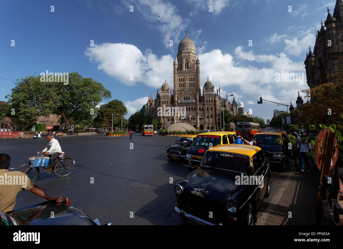 The Brihanmumbai Municipal Corporation (BMC) Building,Mumbai, India ...