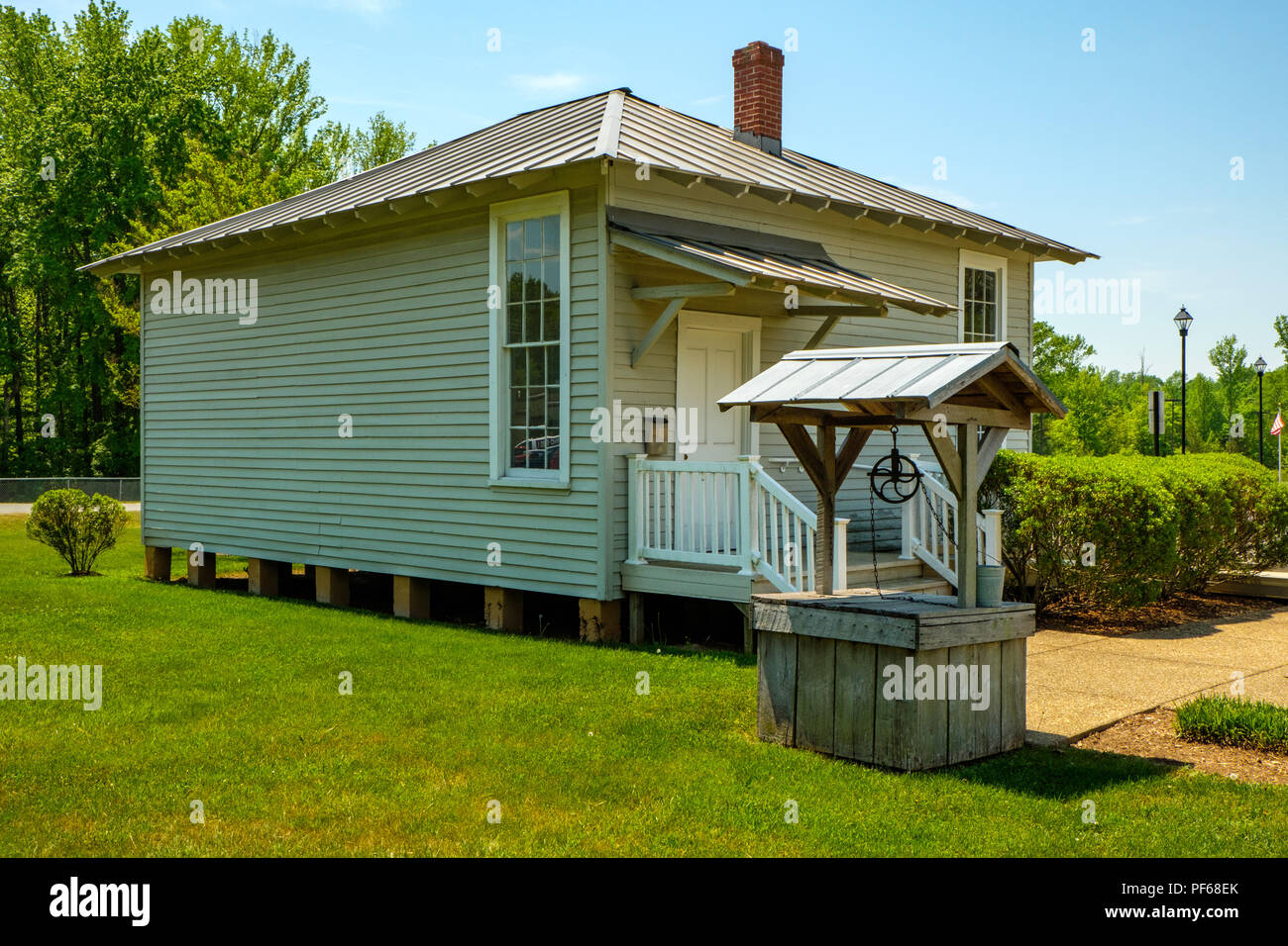 Stubbs School, 8722 Courthouse Road, Spotsylvania Courthouse, Virginia ...