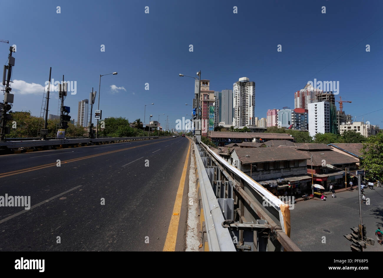 Mumbai lower parel skyline hi-res stock photography and images - Alamy