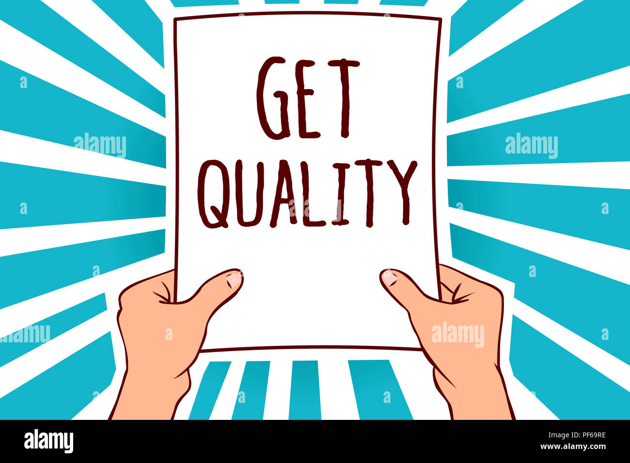 Word writing text Get Quality. Business concept for features and ...