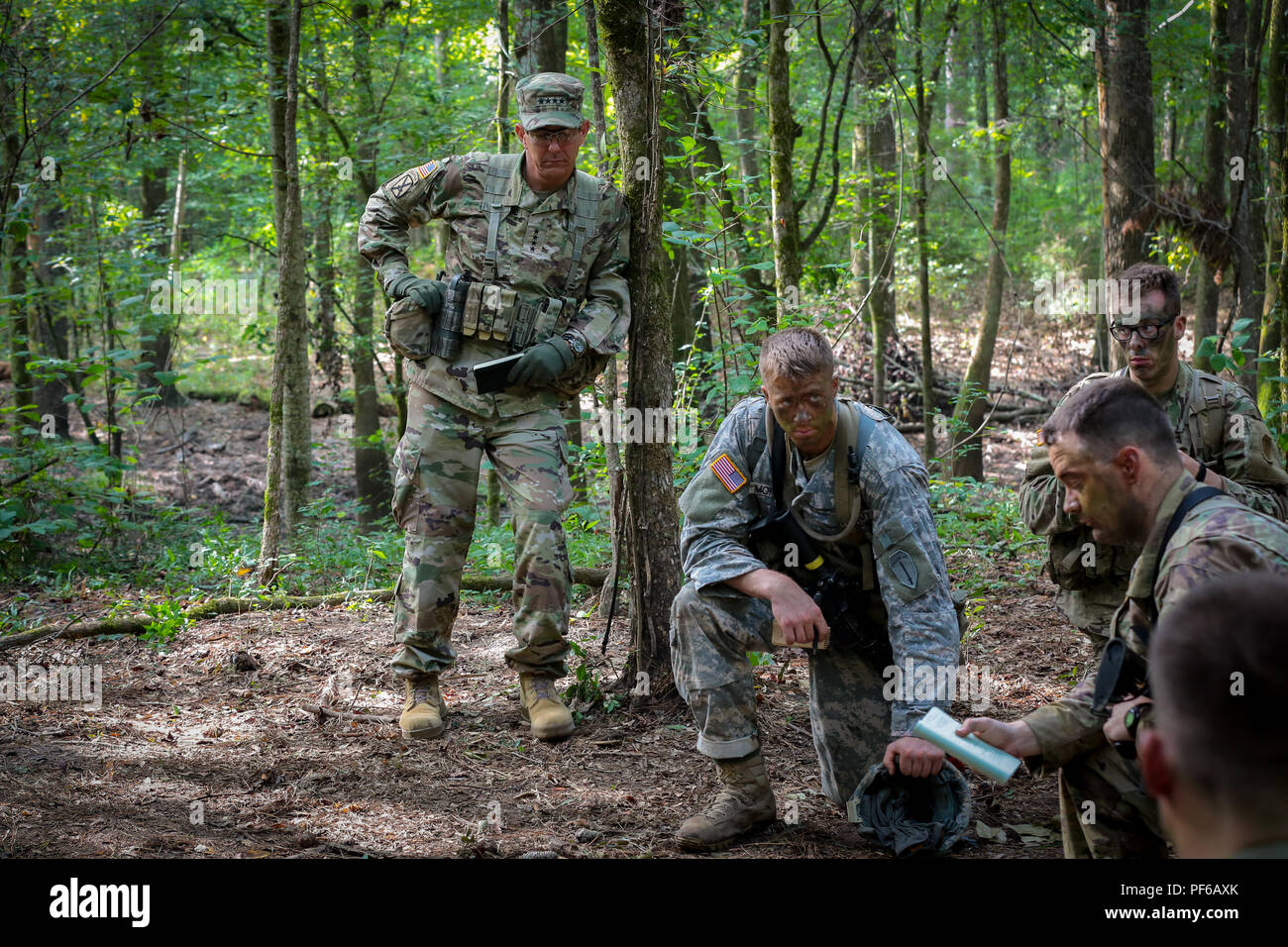 FORT BENNING, Ga. (Aug. 17, 2018) – Gen. Stephen J. Townsend, commanding general of U.S. Army ...