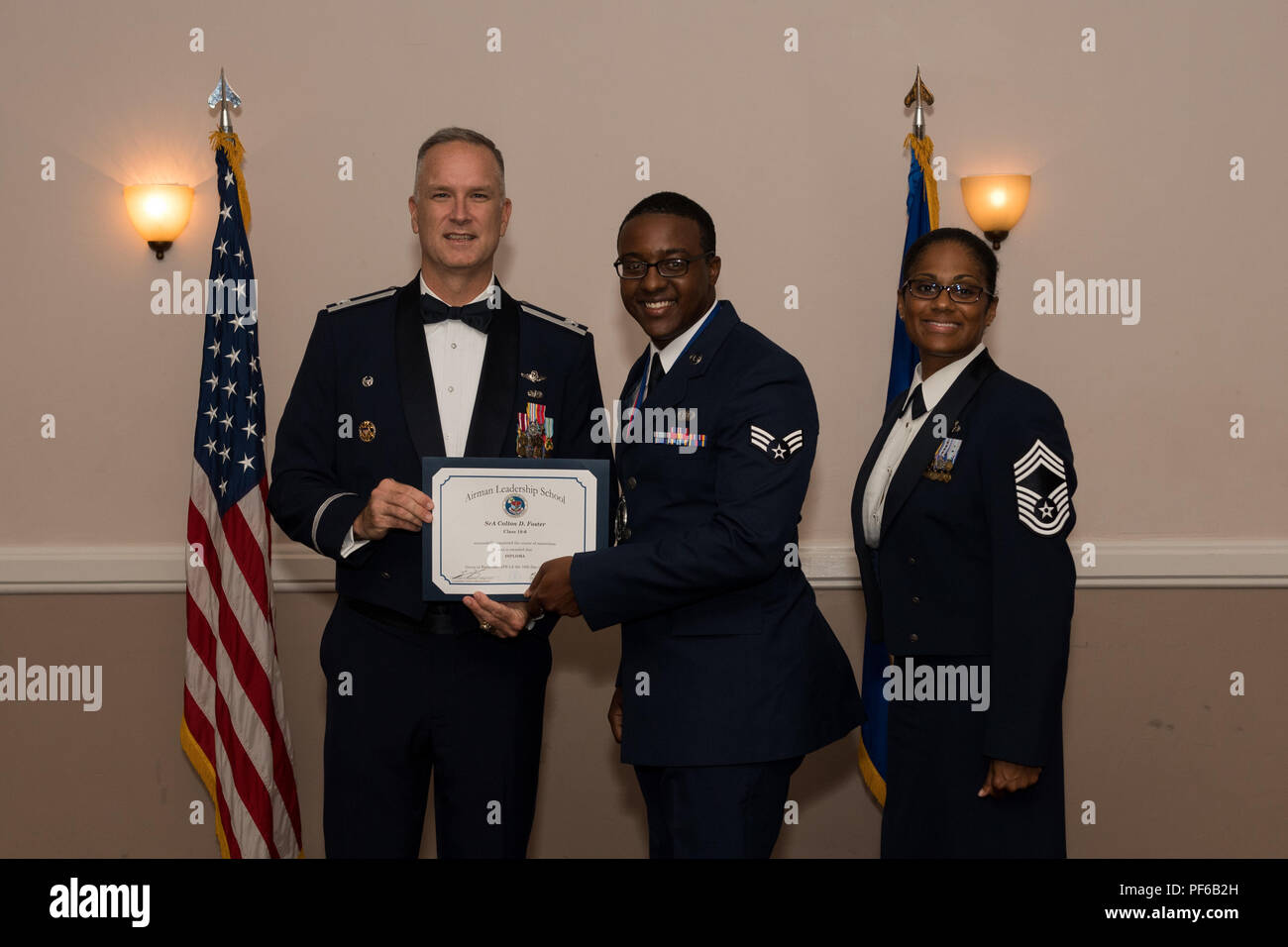 Airmen from class 18-6 are recognized for their completion of Airman ...