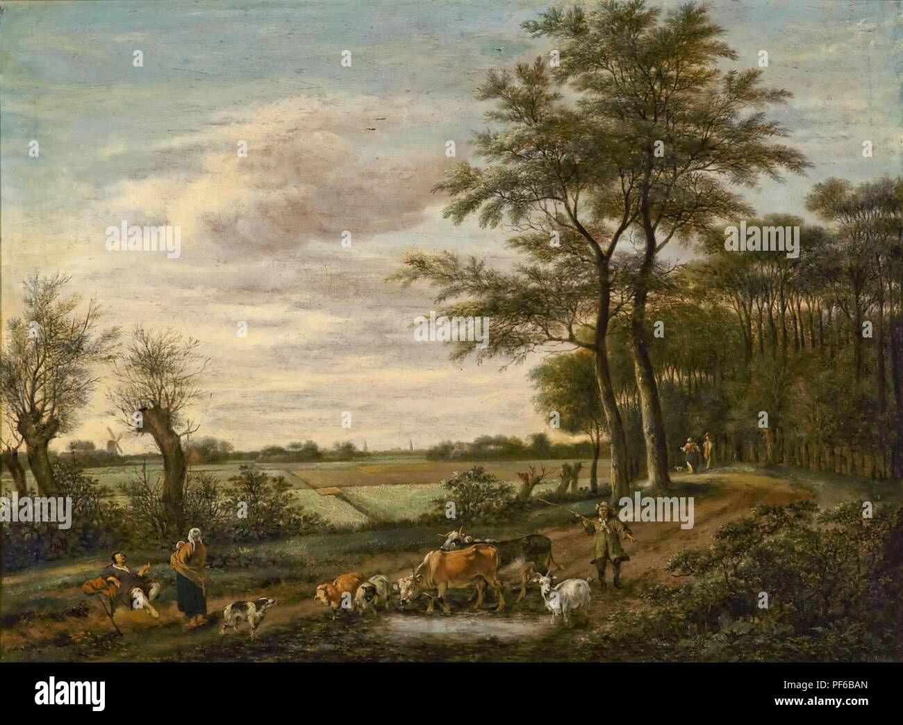 Pieter Jansz. van Asch - Pastoral (ca.1640 Stock Photo - Alamy