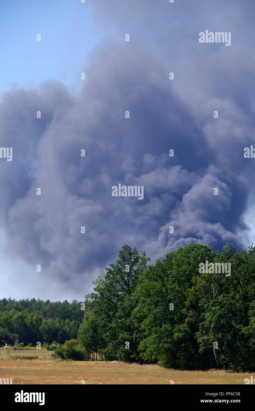 The fire at hot summer in a rural farm Stock Photo - Alamy