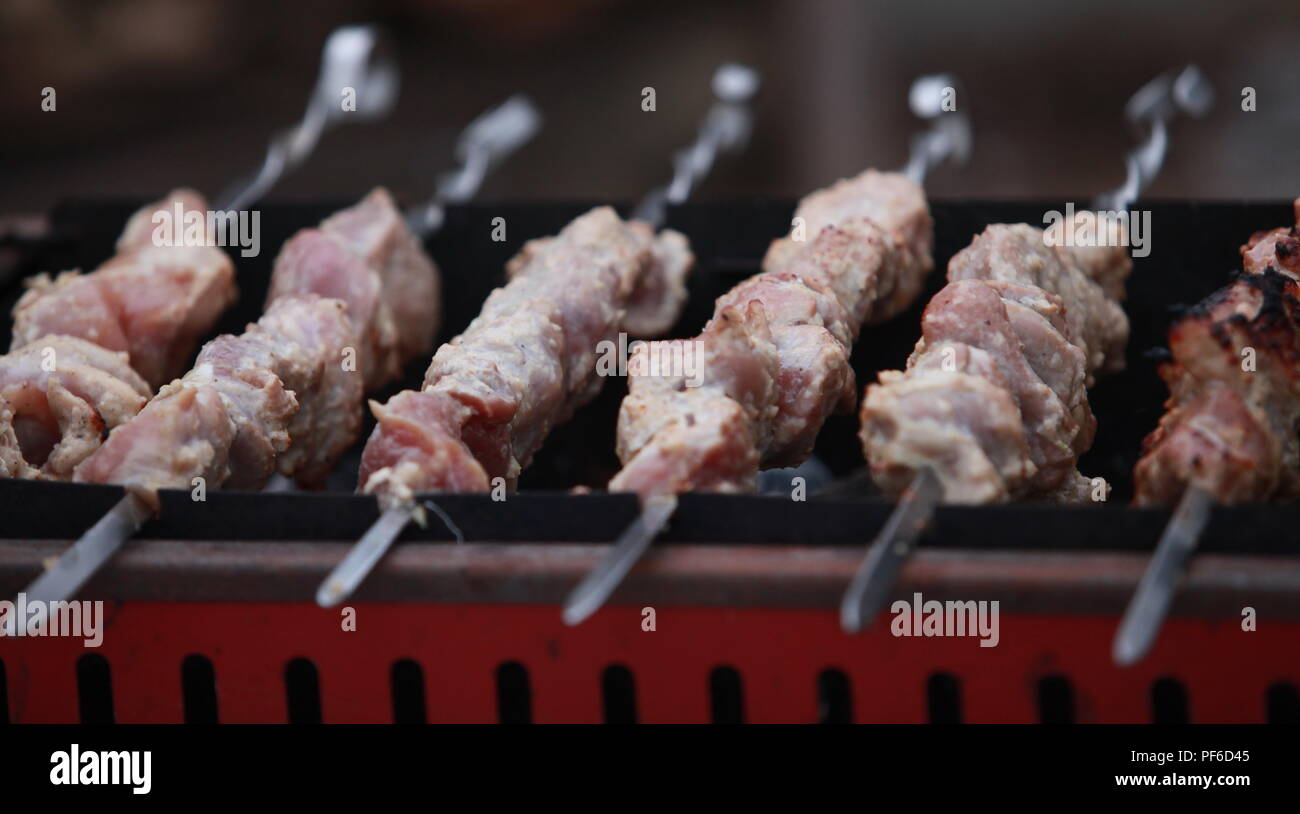 Cooking charcoal brazier hi-res stock photography and images - Alamy