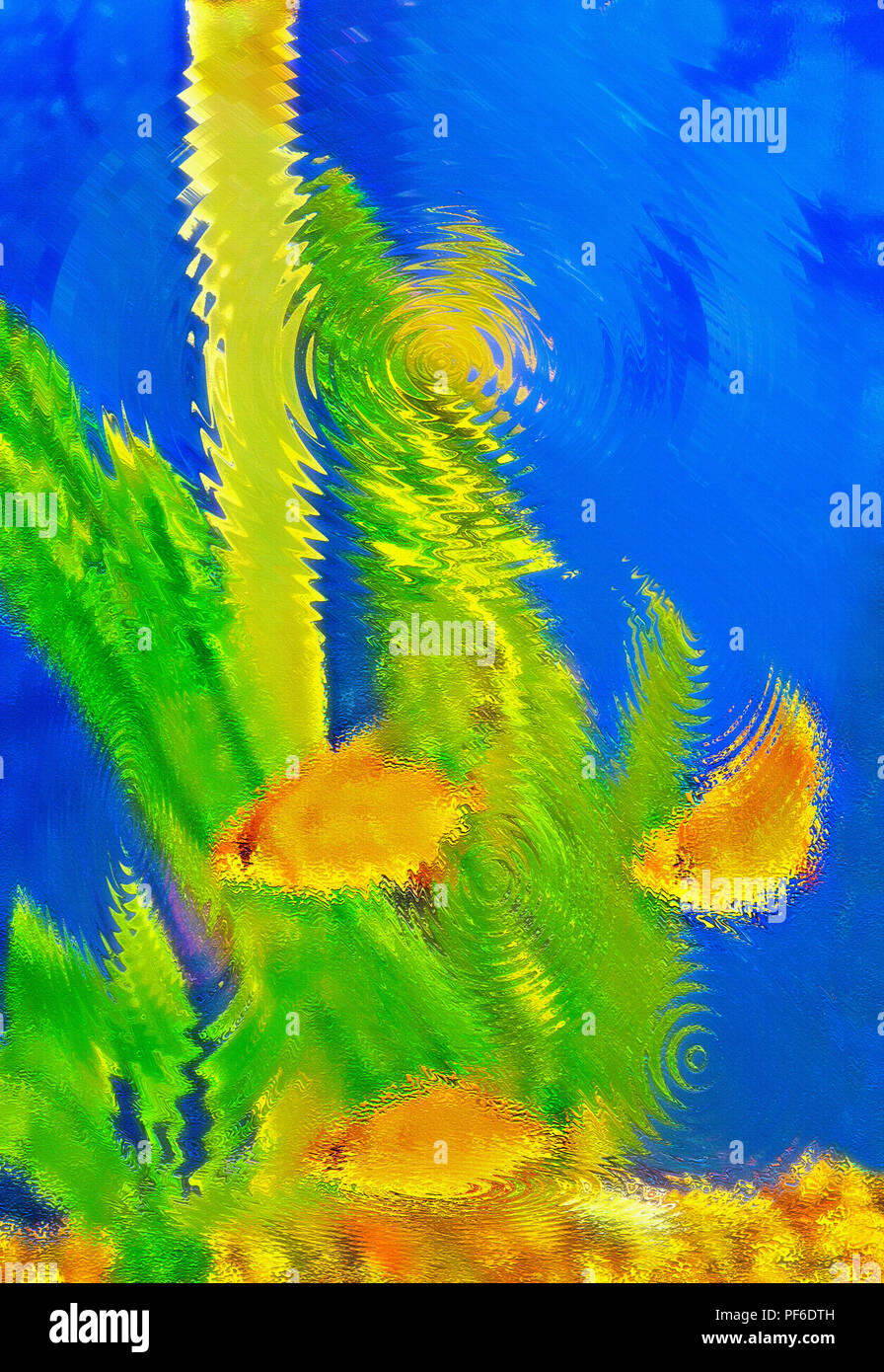 Colorful abstract underwater photograph hi-res stock photography and ...