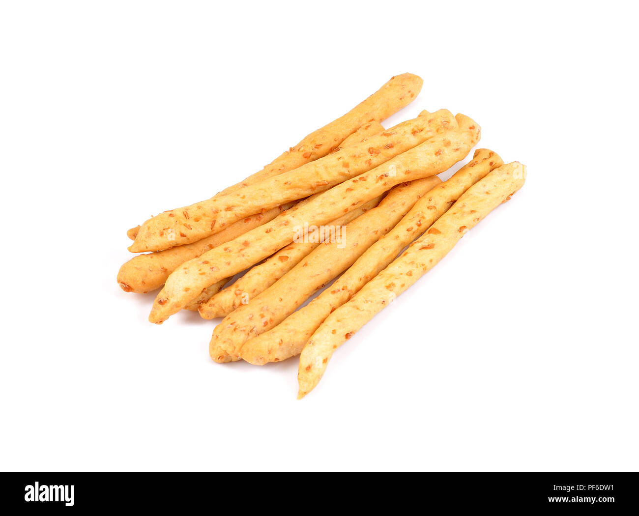bread sticks isolated on white background Stock Photo - Alamy