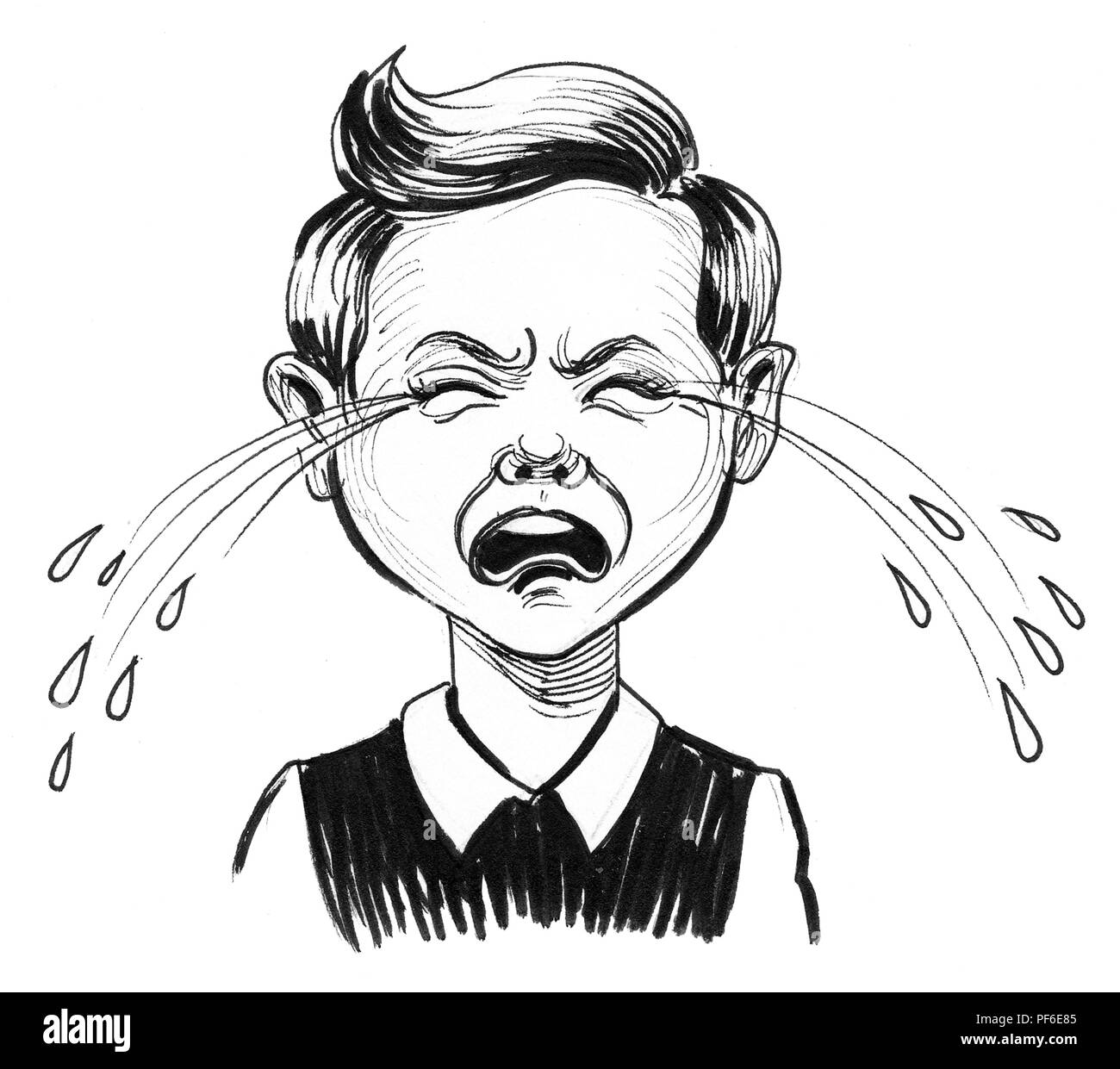 Мальчик Плачет Раскраски - 65 фото