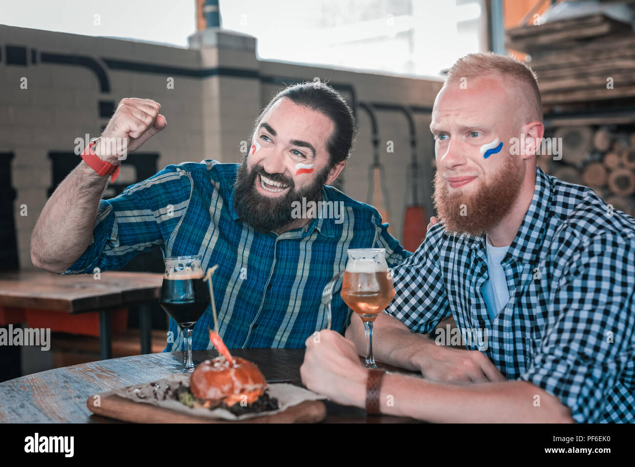 Supporting Different Teams High Resolution Stock Photography and Images ...