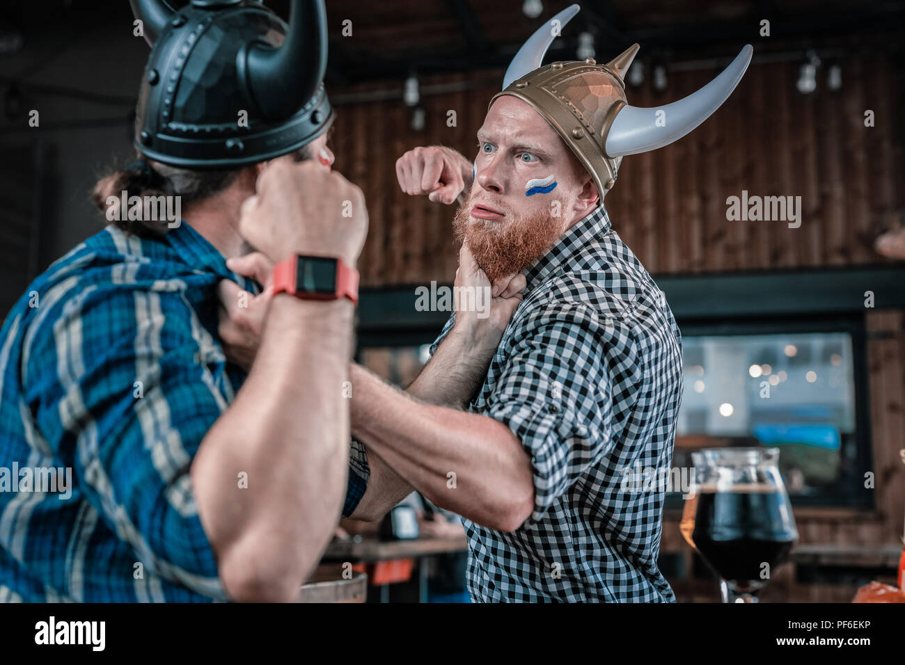 Man beating up another man hi-res stock photography and images - Alamy