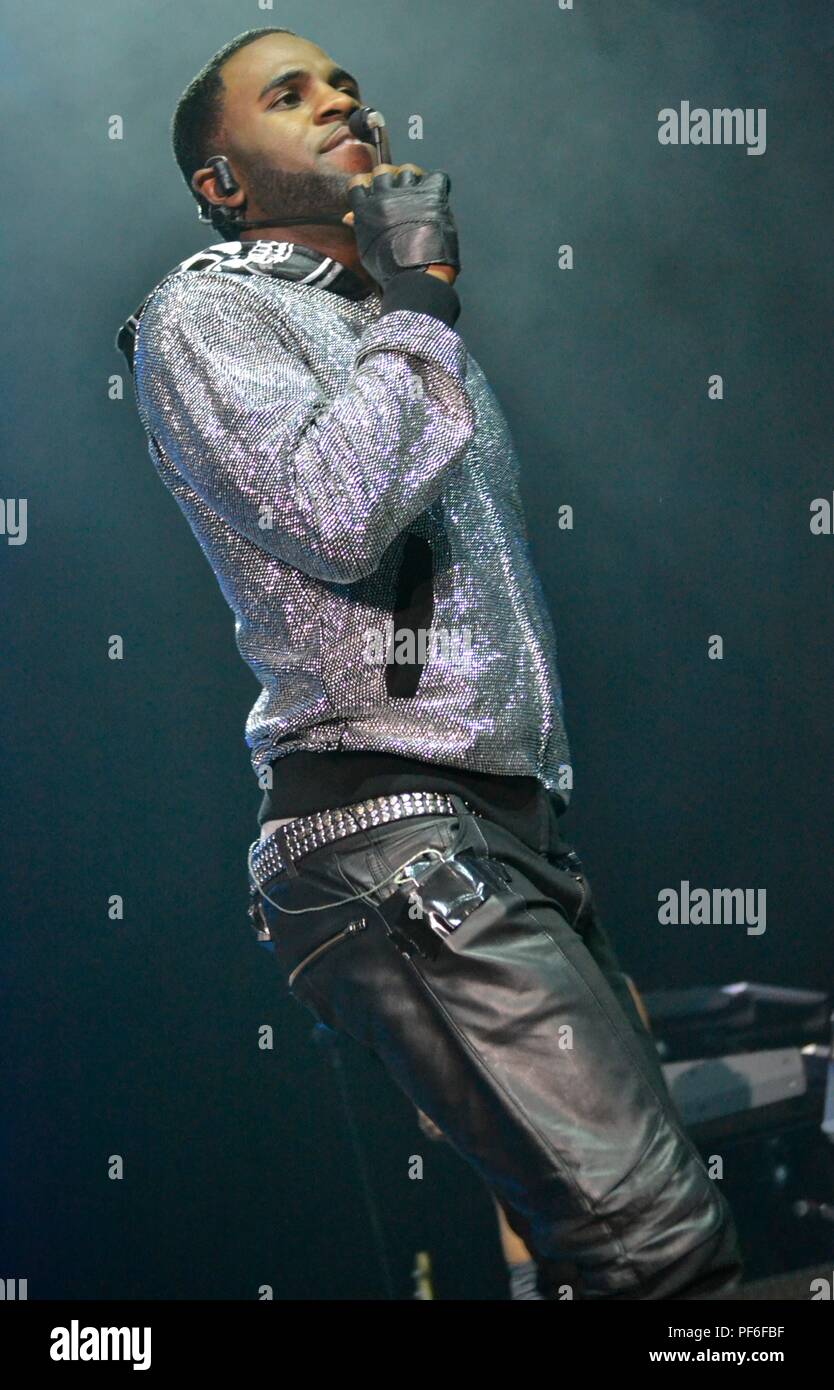 Liverpool,Uk American singer Jason Derulo performs at Liverpool Echo ...