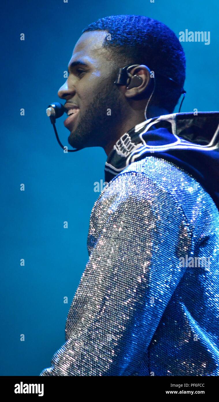 Liverpool,Uk American singer Jason Derulo performs at Liverpool Echo ...