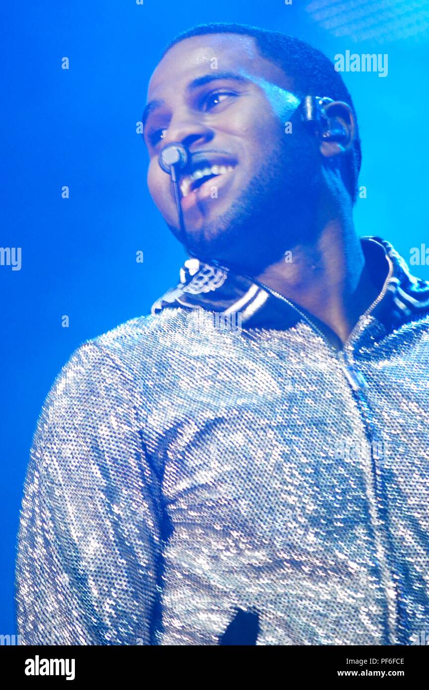Liverpool,Uk American singer Jason Derulo performs at Liverpool Echo ...