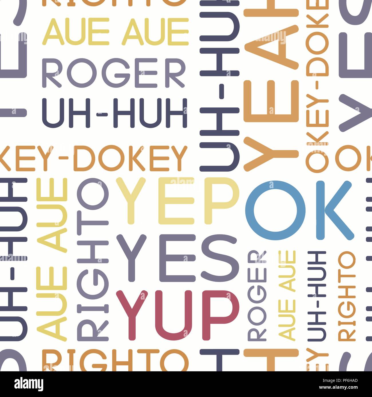 Yup font hi-res stock photography and images - Alamy