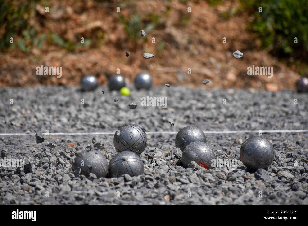 Petanque game hi-res stock photography and images - Alamy