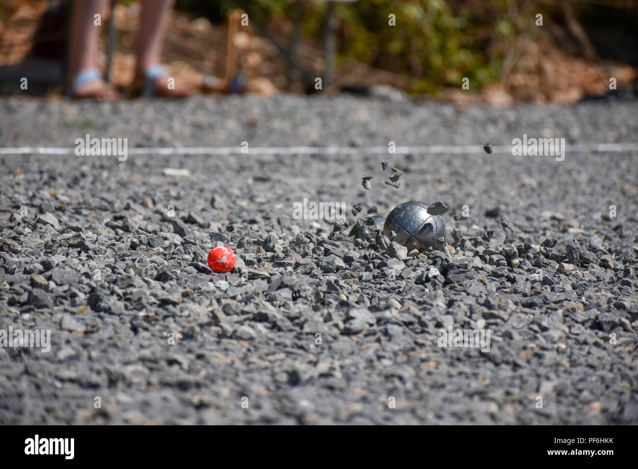 Petanque game hi-res stock photography and images - Alamy