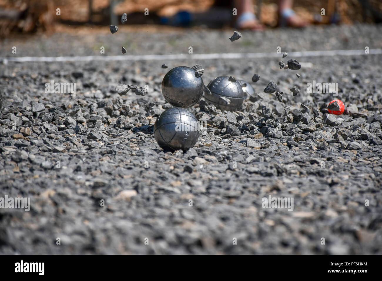Petanque game hi-res stock photography and images - Alamy