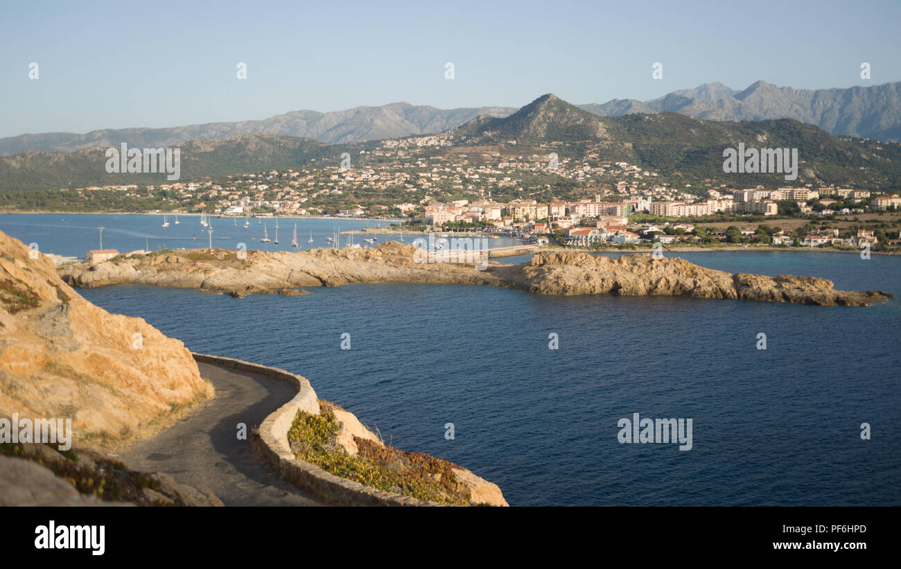 Ile rousse port de corse hi-res stock photography and images - Alamy