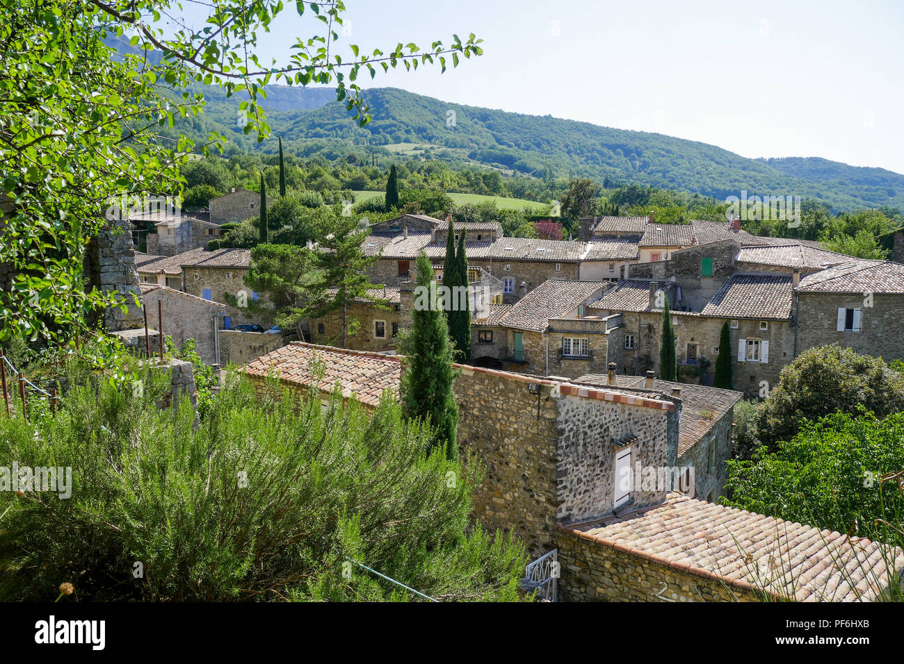 Lanscape small village hi-res stock photography and images - Alamy