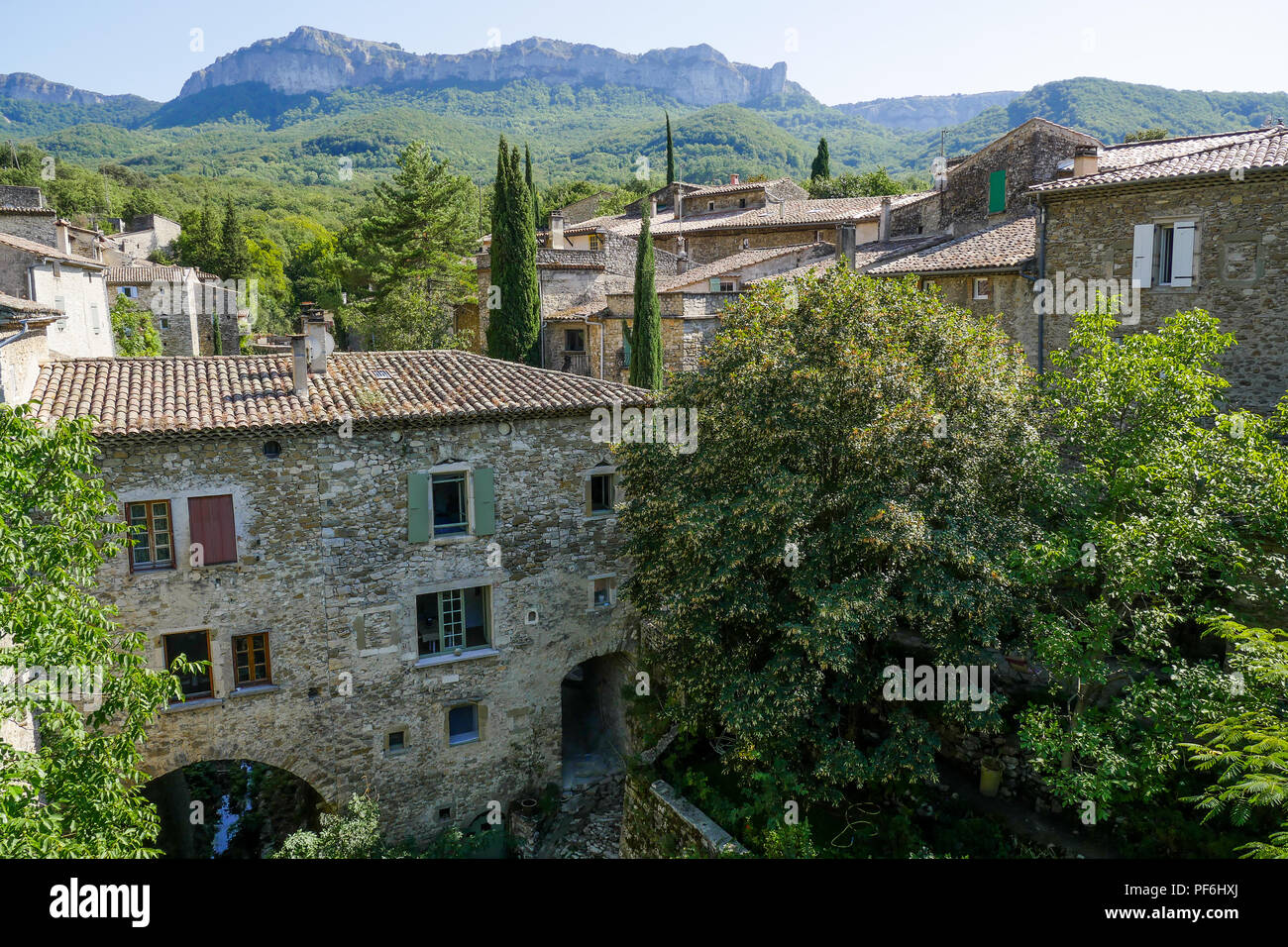 Lanscape small village hi-res stock photography and images - Alamy