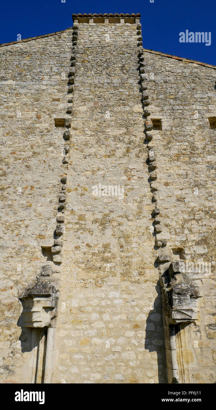 Castle chimney, Poët-Laval, Drome, France Stock Photo - Alamy