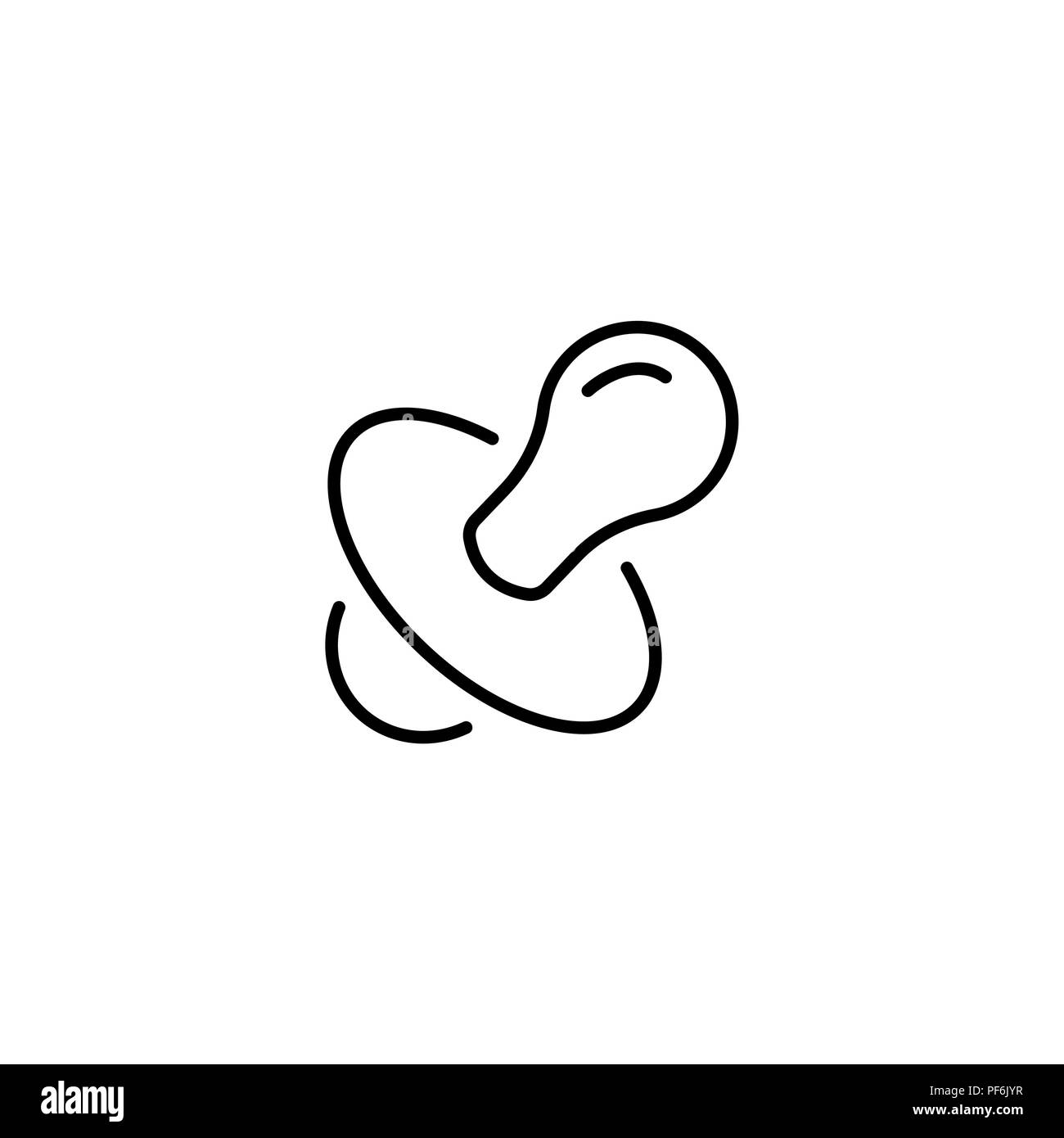 How To Draw A Pacifier Easy